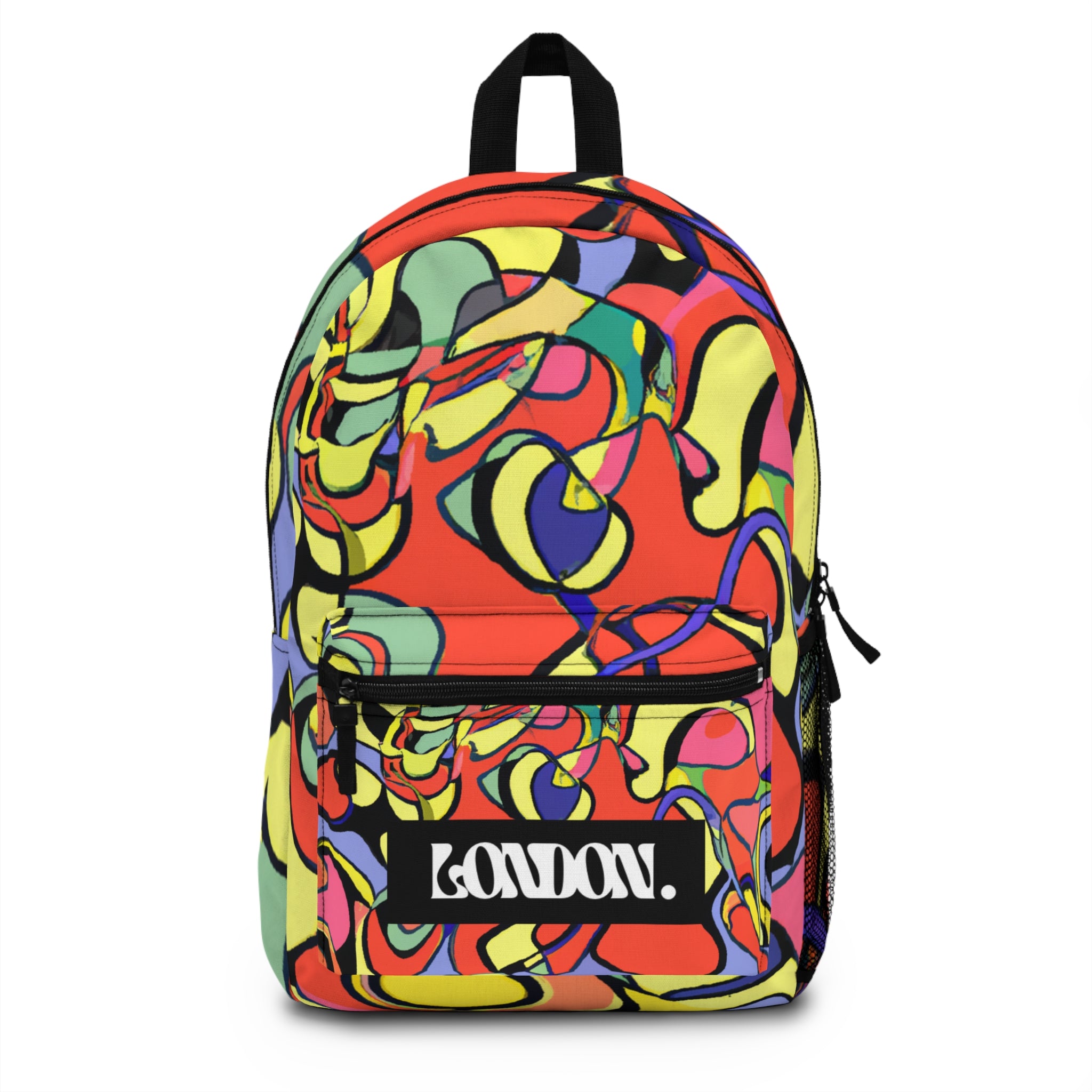 "Rainbow Revival Retro & Pop Art Emporium" - Backpack – The Londonverse